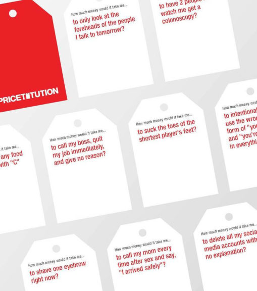 Pricetitution Card Game Shark Tank Season 10