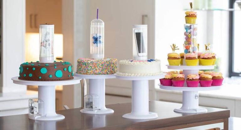 Surprise Cake Pop-Up Gift Cake Stand Shark Tank Season 12