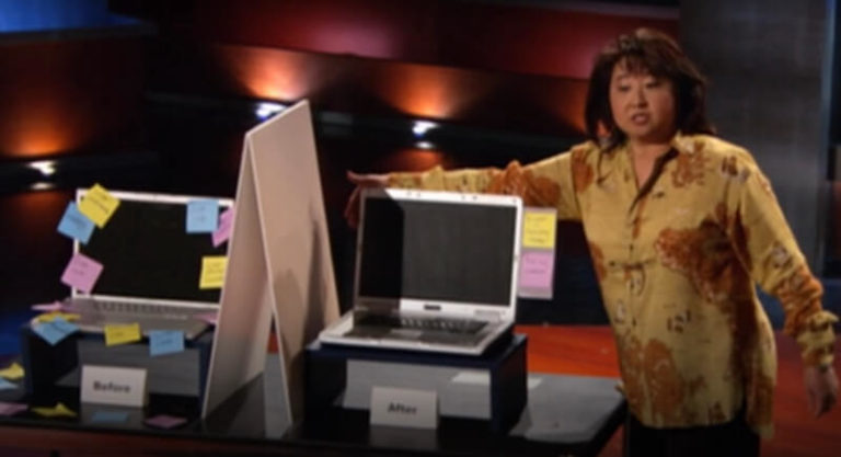 Sticky Note Holder (Flip-N-Notes) Shark Tank Season 1
