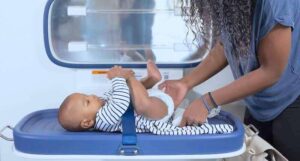 Pluie Self-sanitizing Diaper Changing Table Shark Tank Season 14