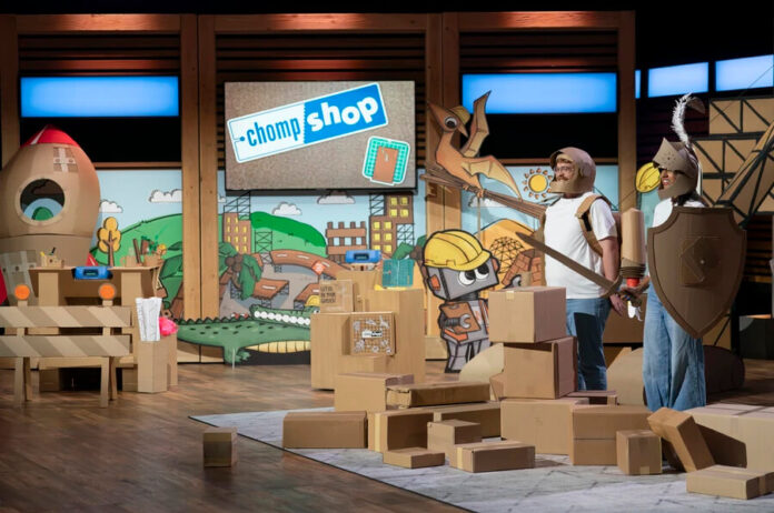 Chompsaw Cardboard Cutting Tool on Shark Tank Season 16