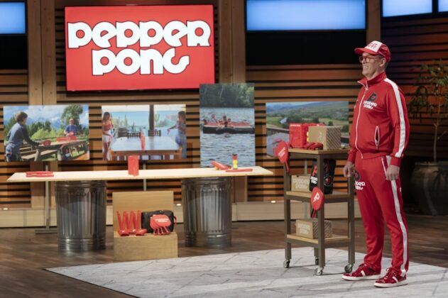 Pepper Pong Portable Tabletop Game from Shark Tank Season 16