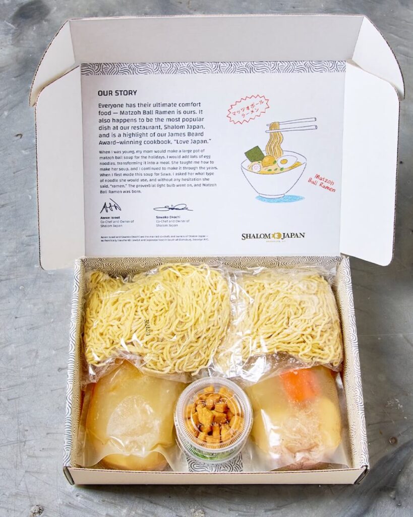 Shalom Japan Matzoh Ball Ramen Kits on Shark Tank